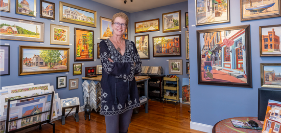 Crystal Moll Urban Landscape Artist – Crystal Moll Gallery